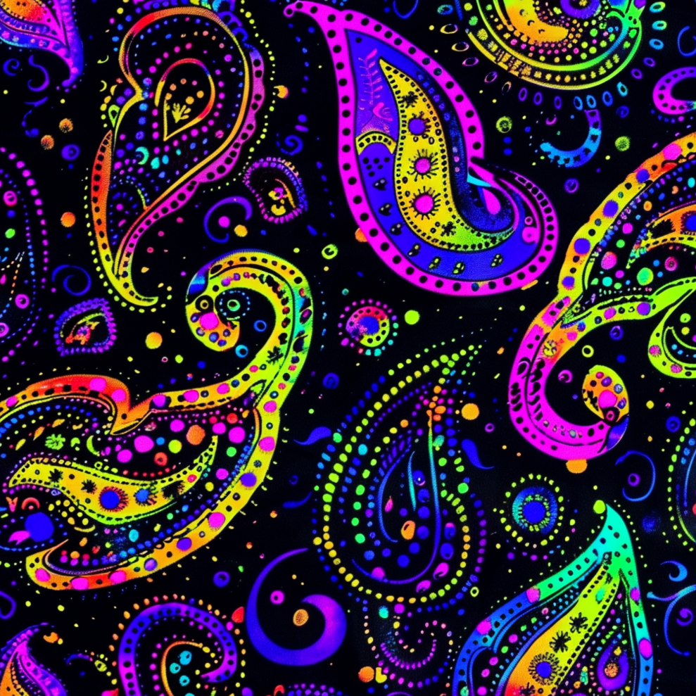 Neon Paisley & Floral Collection- Vinyl 1 – That70zGirl